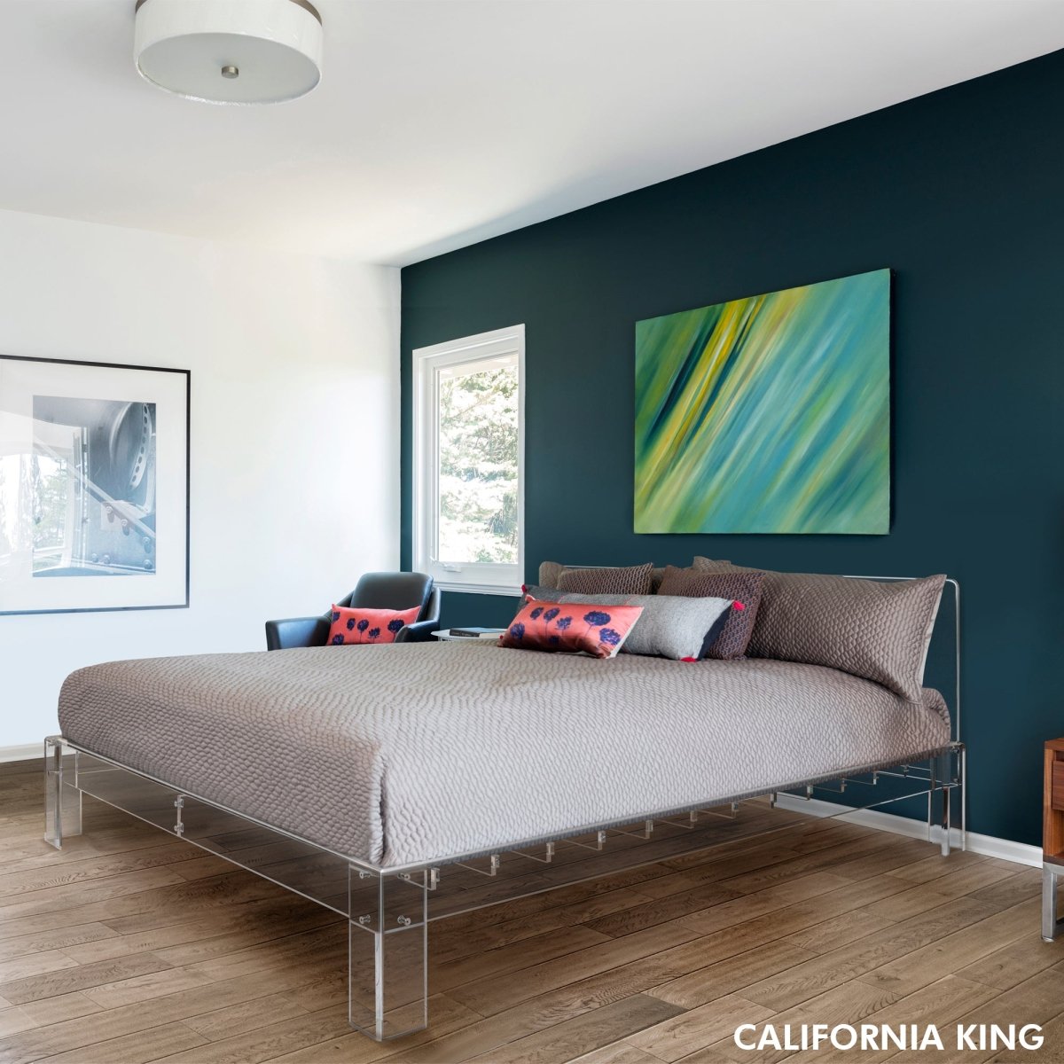 Sleep in Clarity and Style with the Lucid Dream Clear Acrylic Bed Frame ...