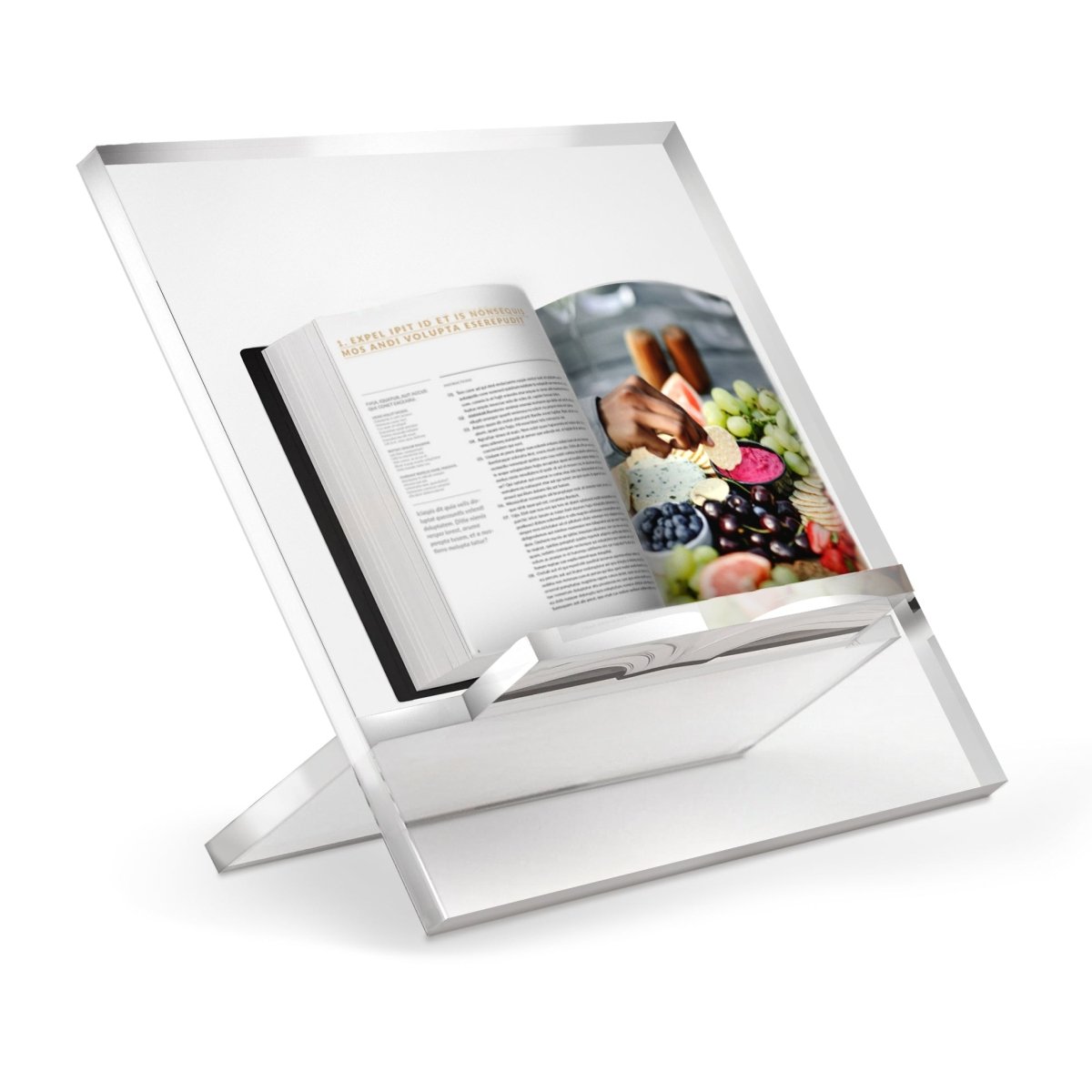 Modern Clear Acrylic Bookstand: The Perfect Display for Your Favorite ...