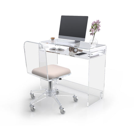 Experience Unmatched Elegance with Clear Acrylic Desks - Shop Now ...